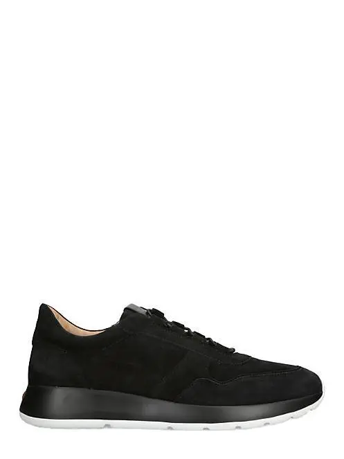 TOD'S Nuova Allacciato Sportivo 79k Suede Low-top Trainers - Black