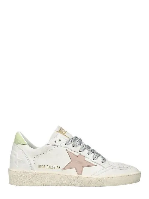 GOLDEN GOOSE Ballstar 12164 Leather Low-top Trainers - White/oth
