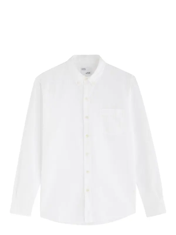 Colorful Standard Cotton Oxford Shirt - White