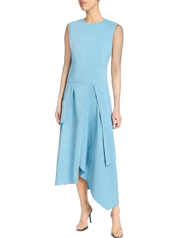 Santorelli Maddy Asymmetric Dress - Blue