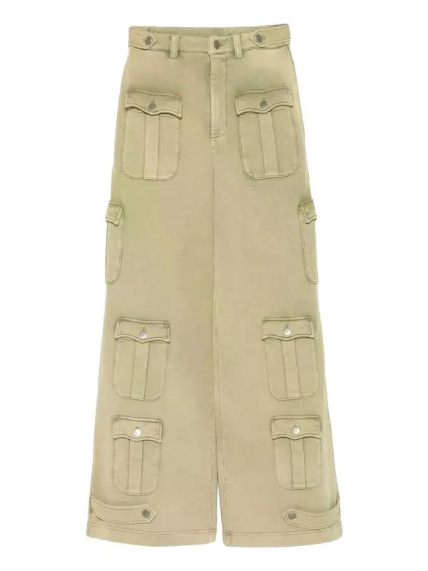 Giuseppe Di Morabito Cotton Cargo Trousers - Green