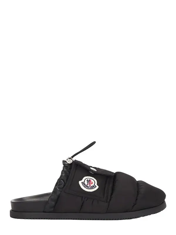 Moncler Mon Pocket Mule - Black