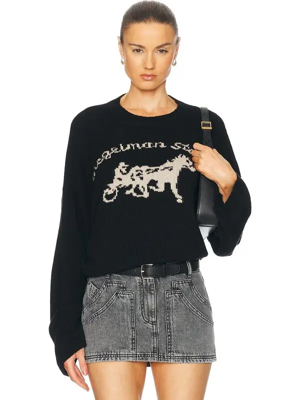 SIEGELMAN STABLE X Tricot Sweater - Coal