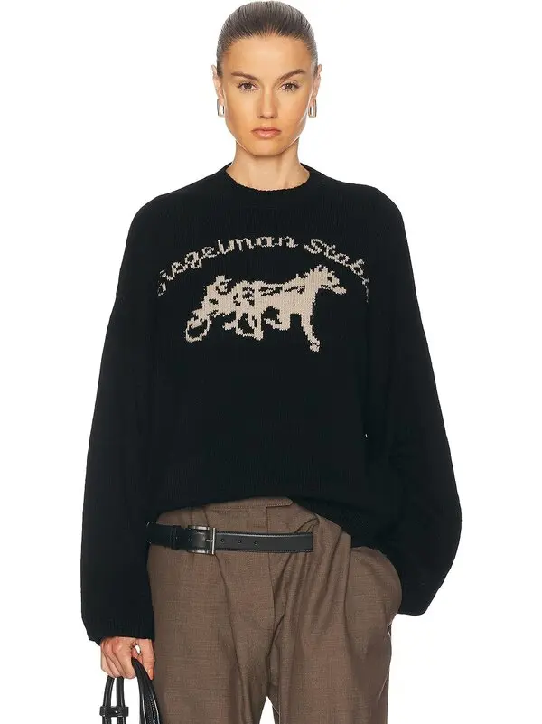 SIEGELMAN STABLE X Tricot Sweater - Coal