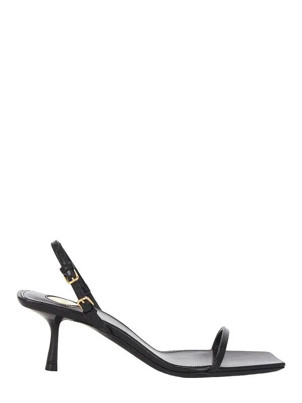 Saint Laurent Jaspe Sandal - Nero