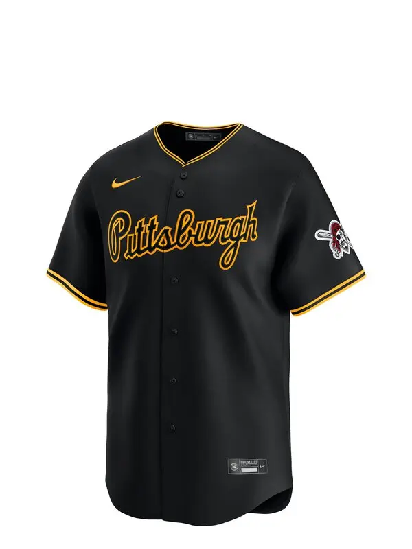 Nike Pittsburgh Pirates Dri-fit Adv Mlb Limited Jersey - Black