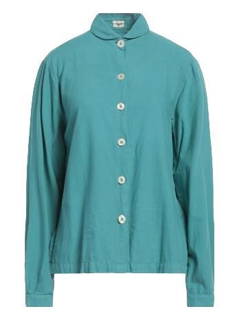 Massimo Alba Viscose And Cotton Twill Shirt - Turquoise