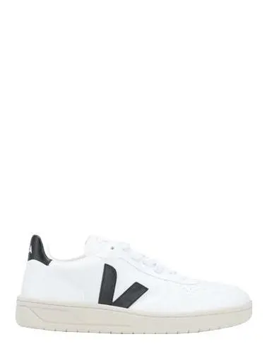 VEJA V-10 Leather Sneakers - White