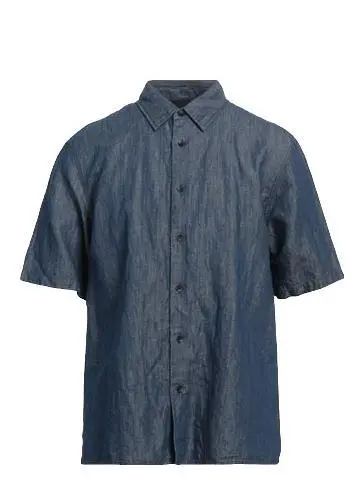 Rag & Bone Shirt Size Cotton, Linen - Blue