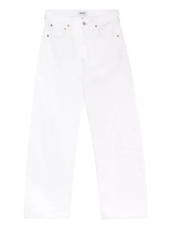AGOLDE Low Curve Jeans - White
