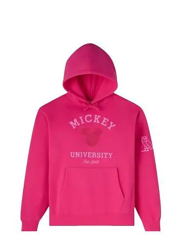 OVO X Disney Valentine's Collegiate Hoodie - Fuchsia