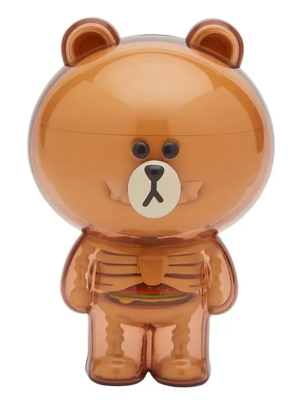 MIGHTY JAXX Funny Anatomy Line Friends - Brown