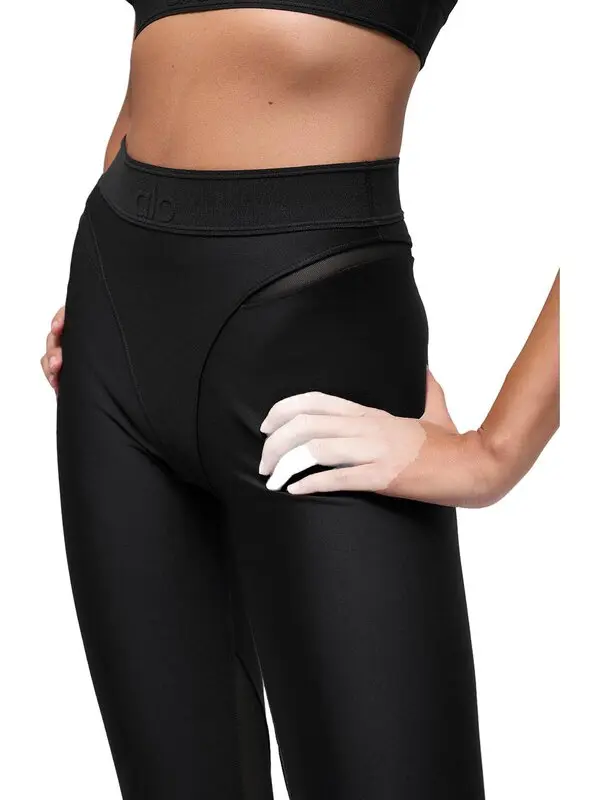 Alo Yoga Airlift High-waist Rebel Legging - Black