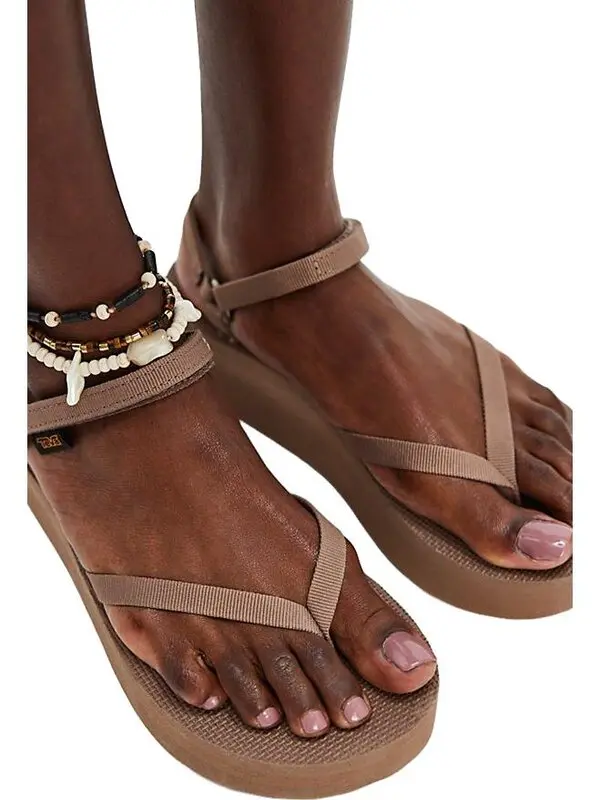 Teva Flatform Slim Sandals - Caribou