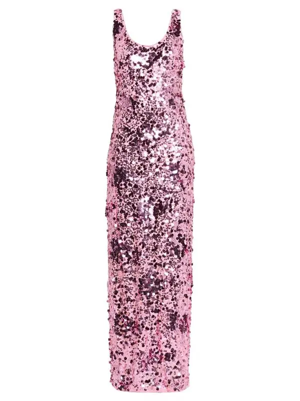 Simkhai Bex Sequined Maxi Dress - Ivory