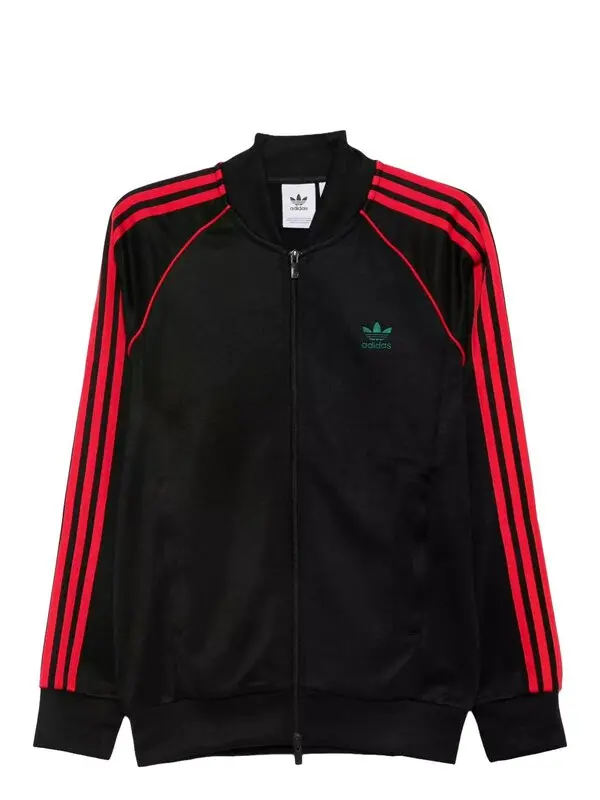 Adidas Trefoil Logo Track Jacket - Black