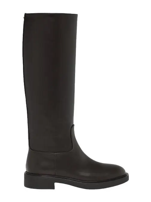 GIANVITO ROSSI Ascott Leather Knee High Boots - Brown
