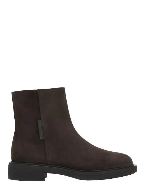 GIANVITO ROSSI Lexington Zip Up Boots - Brown