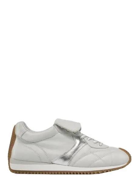 J/SLIDES NYC Lottie Jogger Sneaker - White Silver