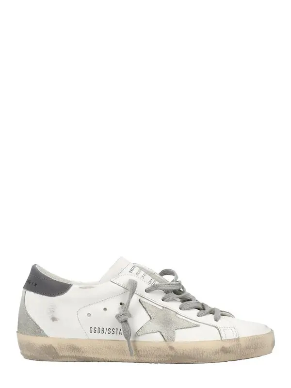 GOLDEN GOOSE Superstar Deluxe Sneakers - White/ice/dark Grey