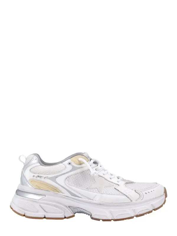 GOLDEN GOOSE Lightstar Sneakers - White/gold