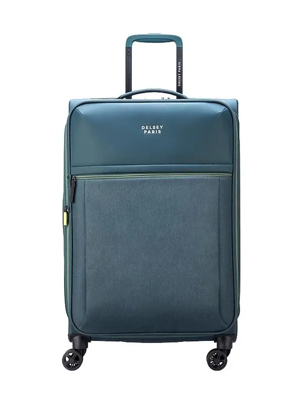 DELSEY PARIS Brochant 3 24-inch Expandable Spinner Suitcase - Green