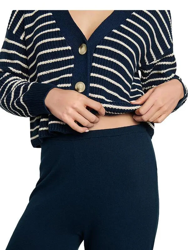 Eberjey Fine Gauge Sweater Pants - Navy