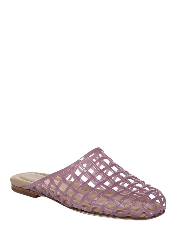 Vince Barcelona Jelly Mules - Amethyst