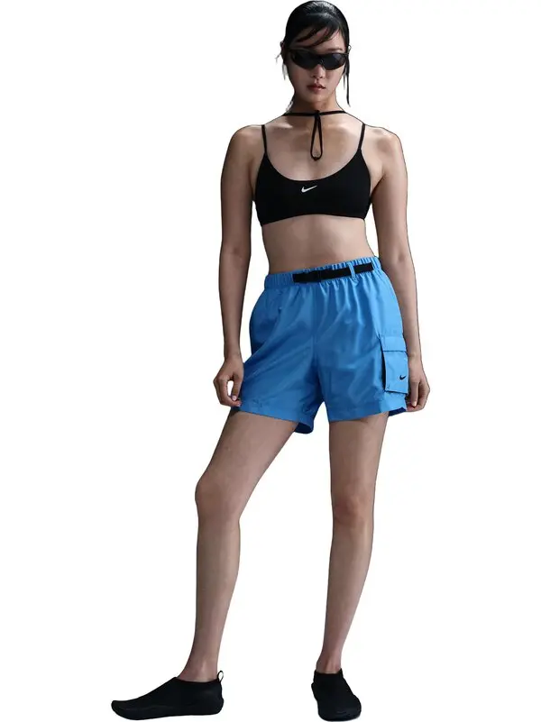 Nike Swim Voyage Cover-up Shorts - Blue