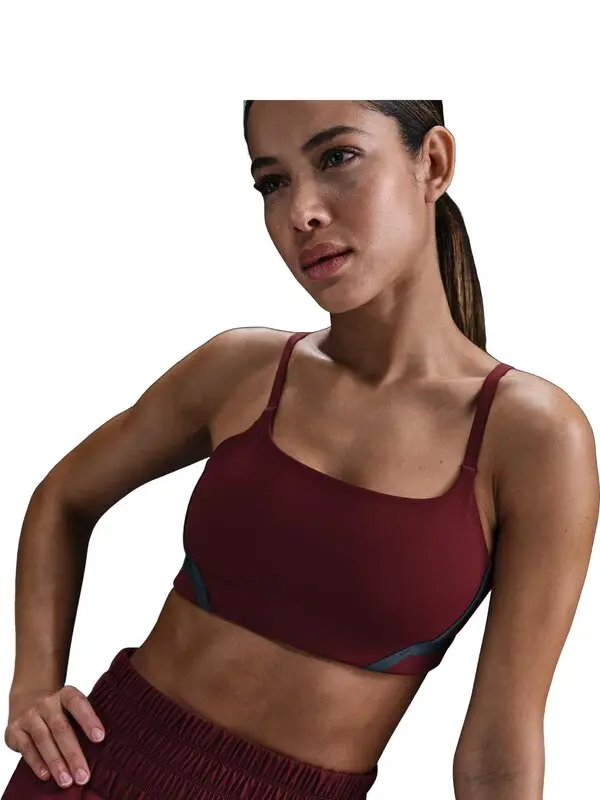 Nike One Convertible Light-support Lightly Lined Sports Bra - Red