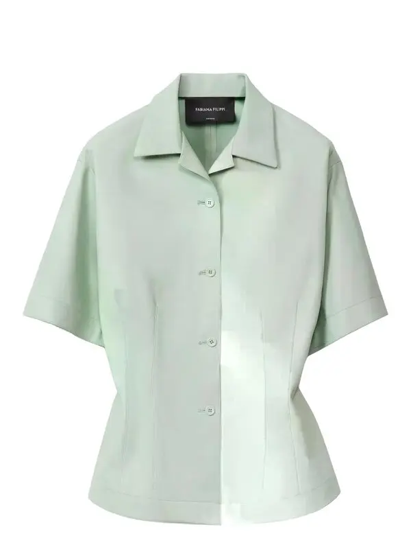 Fabiana Filippi Fitted-waist Shirt - Green