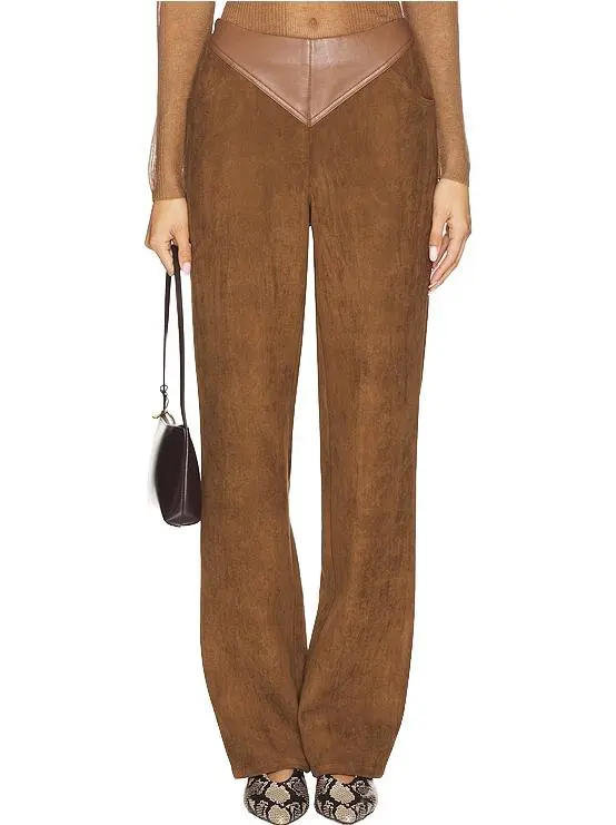 NAKEDVICE The Jack Pant - Russet