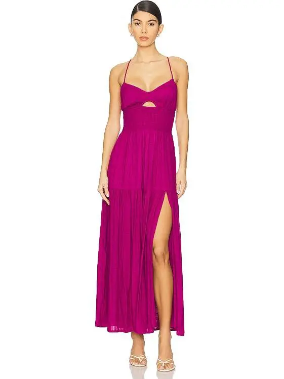 L*Space Calla Dress In Purple - Berry
