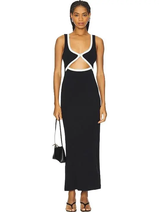 L*Space Steph Dress - Black & Cream