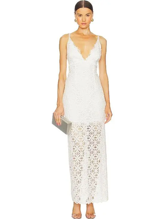 SABINA MUSAYEV Iara Dress - White