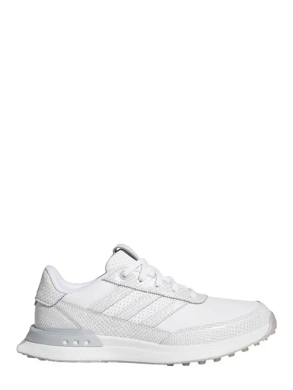 Adidas S2g 24 Leather Spikeless Golf - Cloud White/silver Metallic