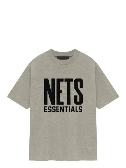 Fear Of God Essentials Nets Tee Shirt - Warm Heather