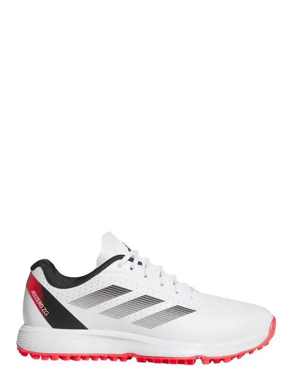 Adidas Adizero Zg Spikeless Golf Shoe - Cloud White/core Black/lucid Red