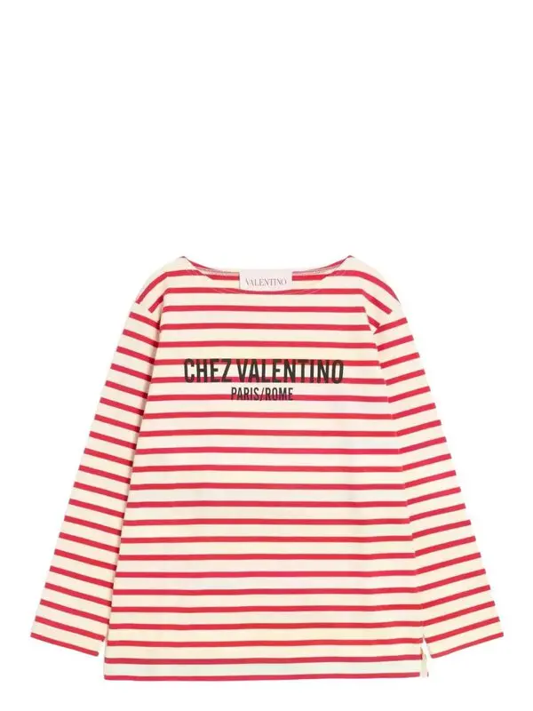 Valentino Garavani Chez Print T-shirt - Neutrals