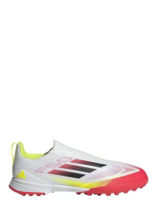 Adidas F50 League Laceless Turf Solar Pack - Cloud White/core Black/solar Yellow