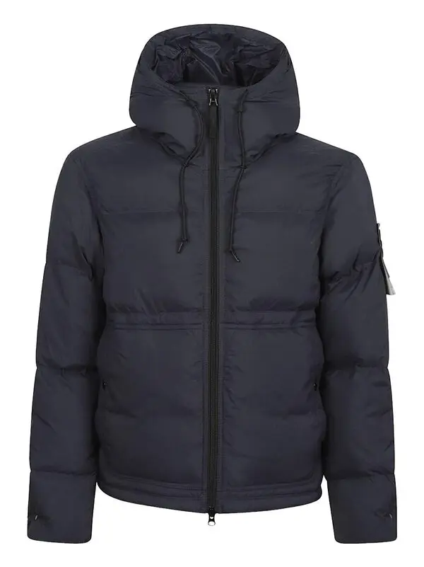 Stone Island Down Jacket - Blue