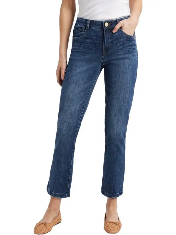 Wit & Wisdom Logan 'ab'solution High Waist Ankle Jeans - Blue Artisanal