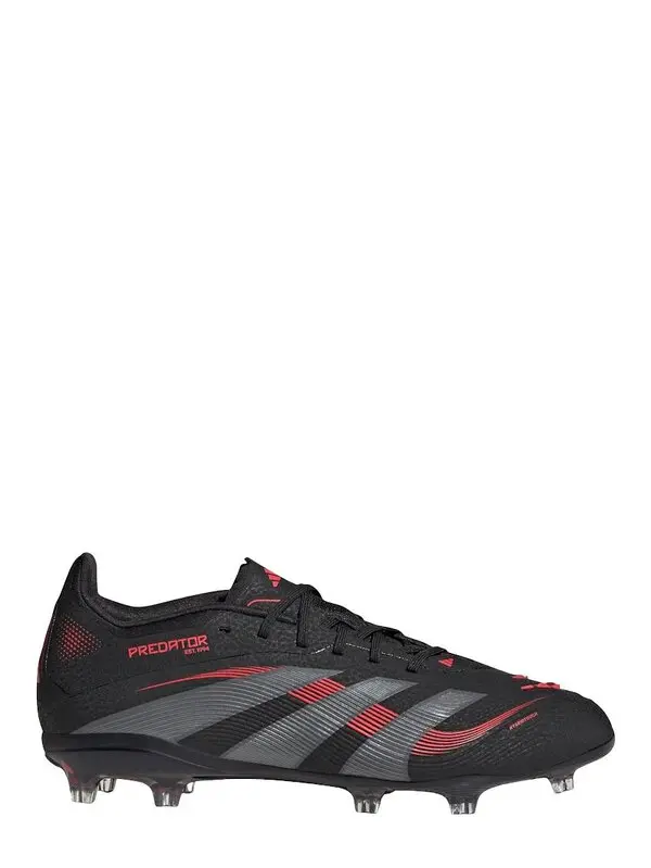 Adidas Predator Elite Fg Soccer Cleats - Core Black/grey Four/lucid Red