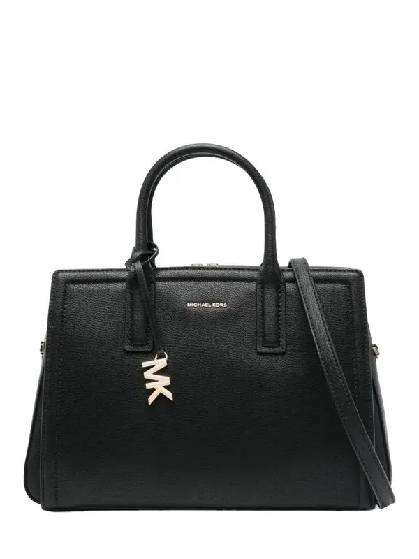 Michael Kors Laila Leather Handbag - Black