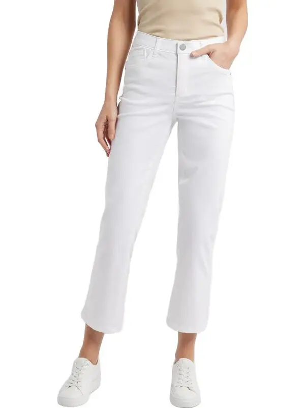 Wit & Wisdom Bennett 'ab'solution High Waist Jeans - Optic White