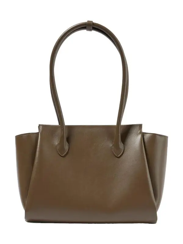 AESTHER EKME Small Leather Tote Bag - Green