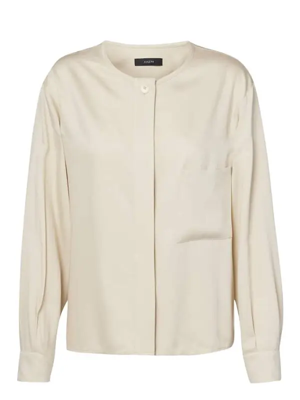 JOSEPH Vega Overshirt - Beige