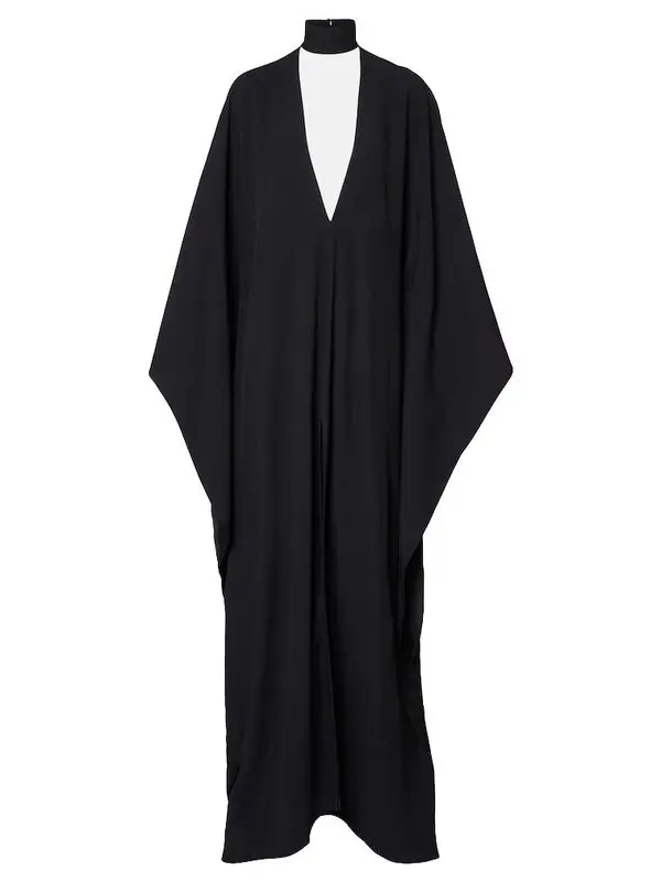 TALLER MARMO Ooo" Crepe Cady Kaftan - Black
