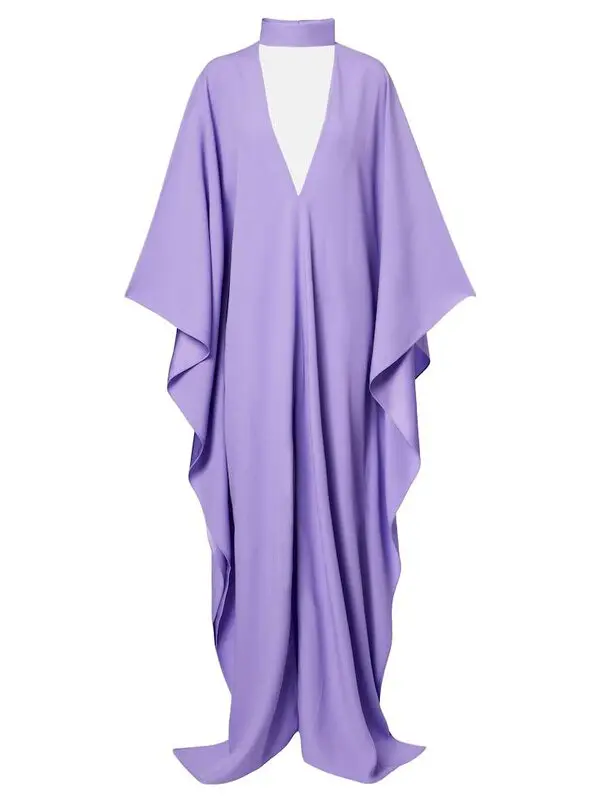 TALLER MARMO Ooo" Crepe Cady Kaftan - Purple