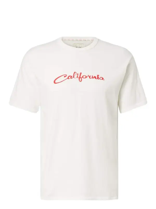 ERL Printed Cotton Jersey T-shirt - White